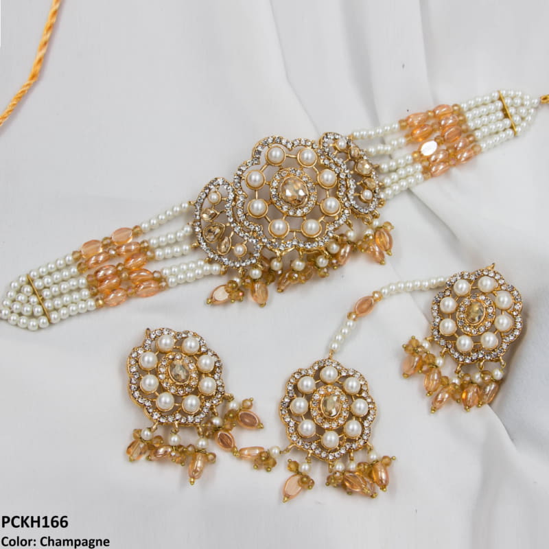 GC Traditional Beza Deluxe Chokar Set – Girls Closet PK